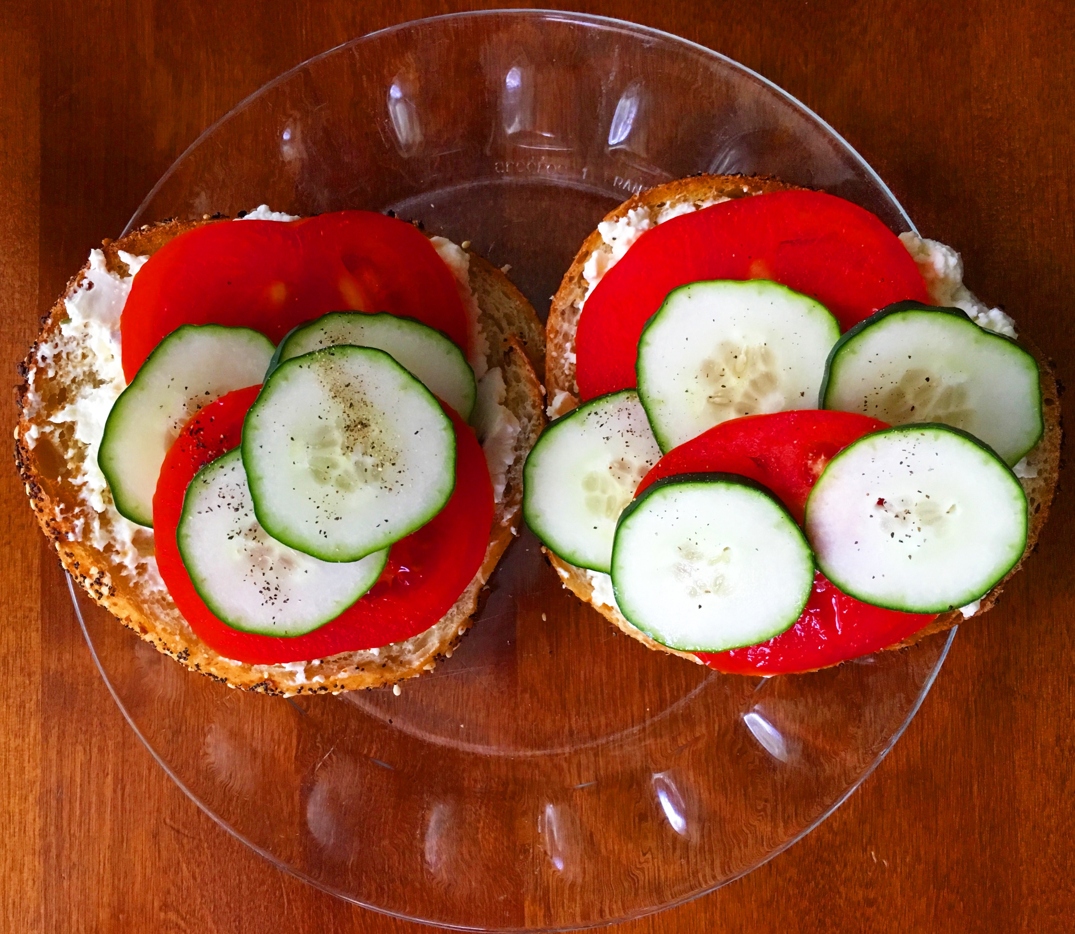 The Simplest (and Most Satisfying) Bagel Sandwich